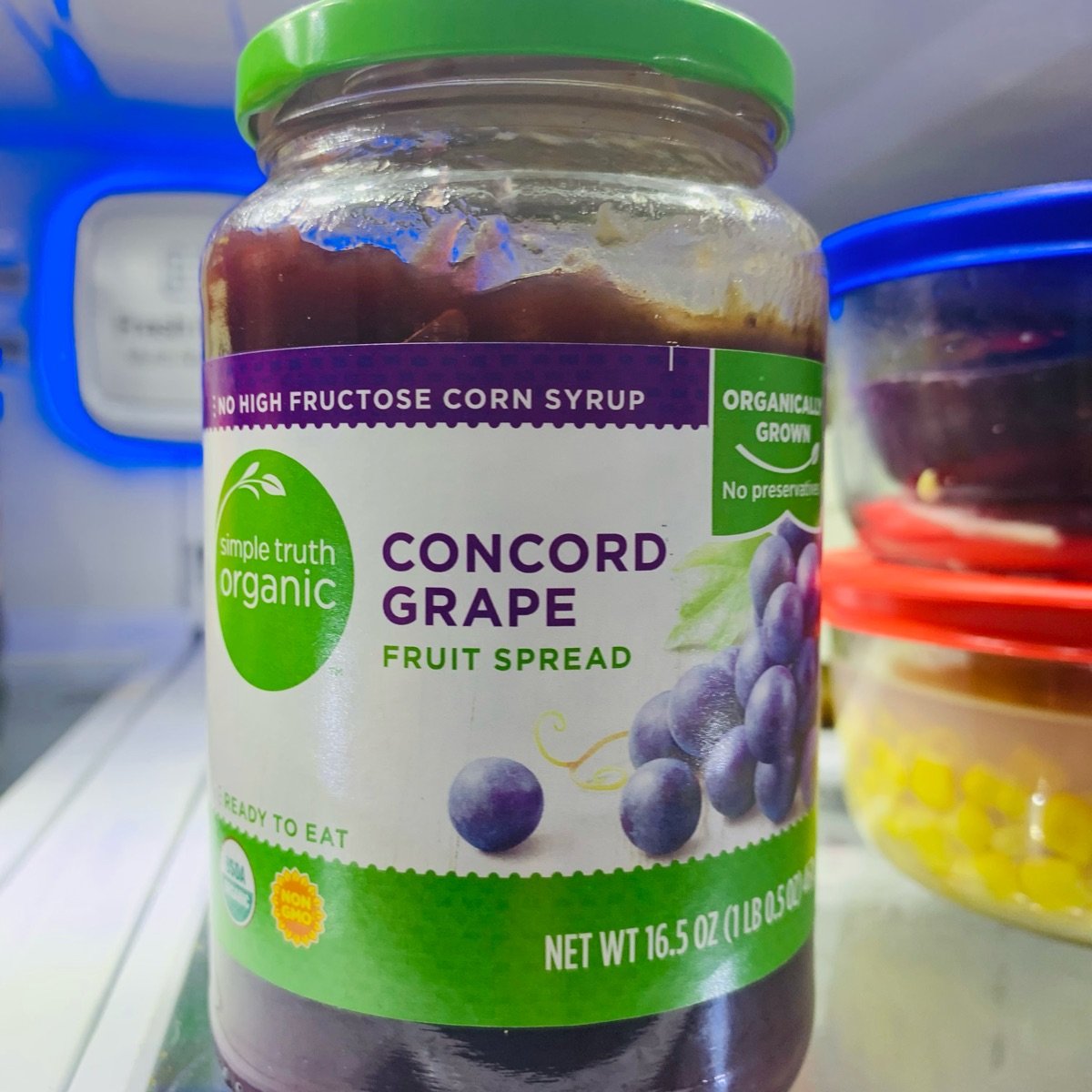 Concord Grape Fruit Spread from Simple Truth - Vegan Product Reviews & Ratings | abillion