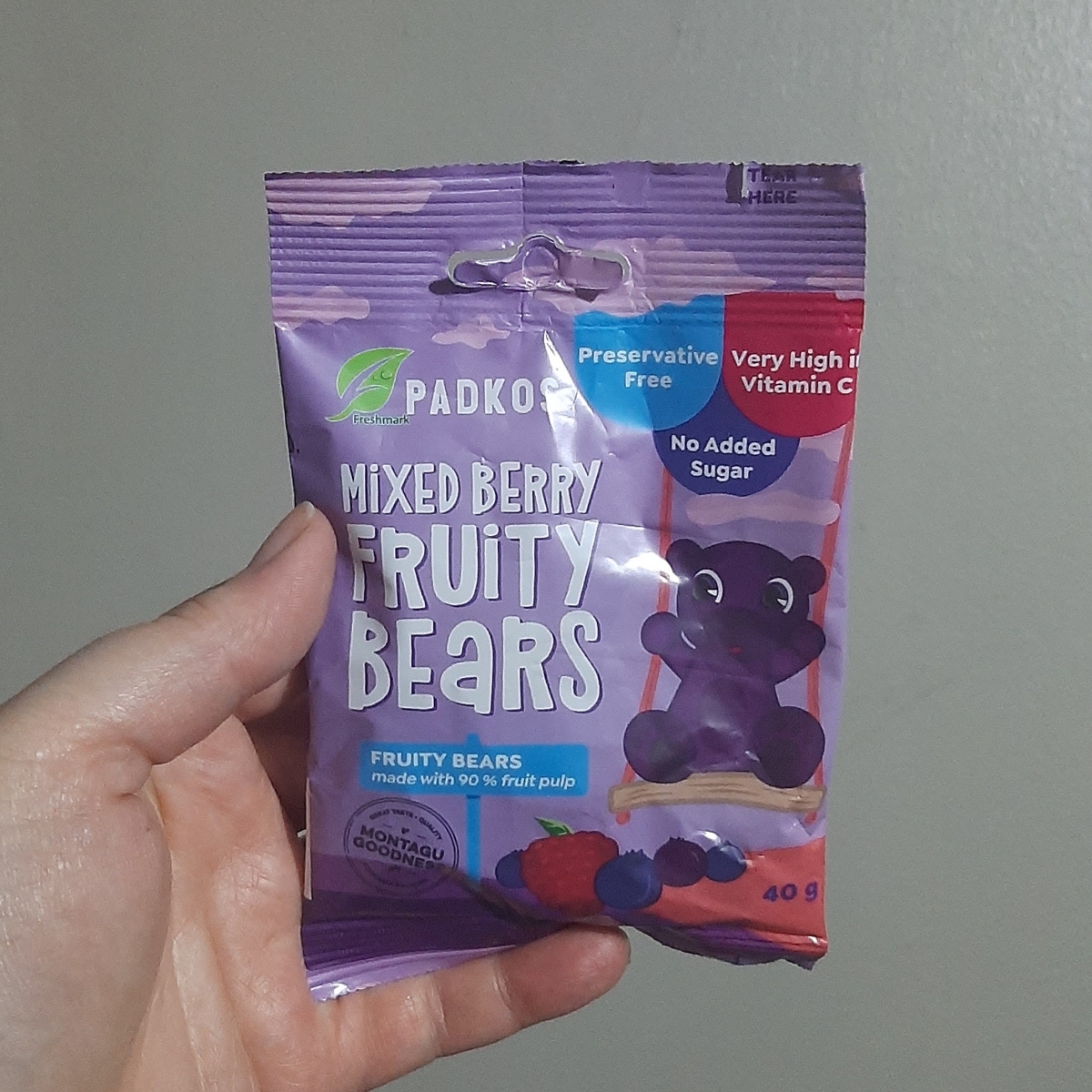 Mixed Berry Fruity Bears from Padkos - Vegan Product Reviews & Ratings ...