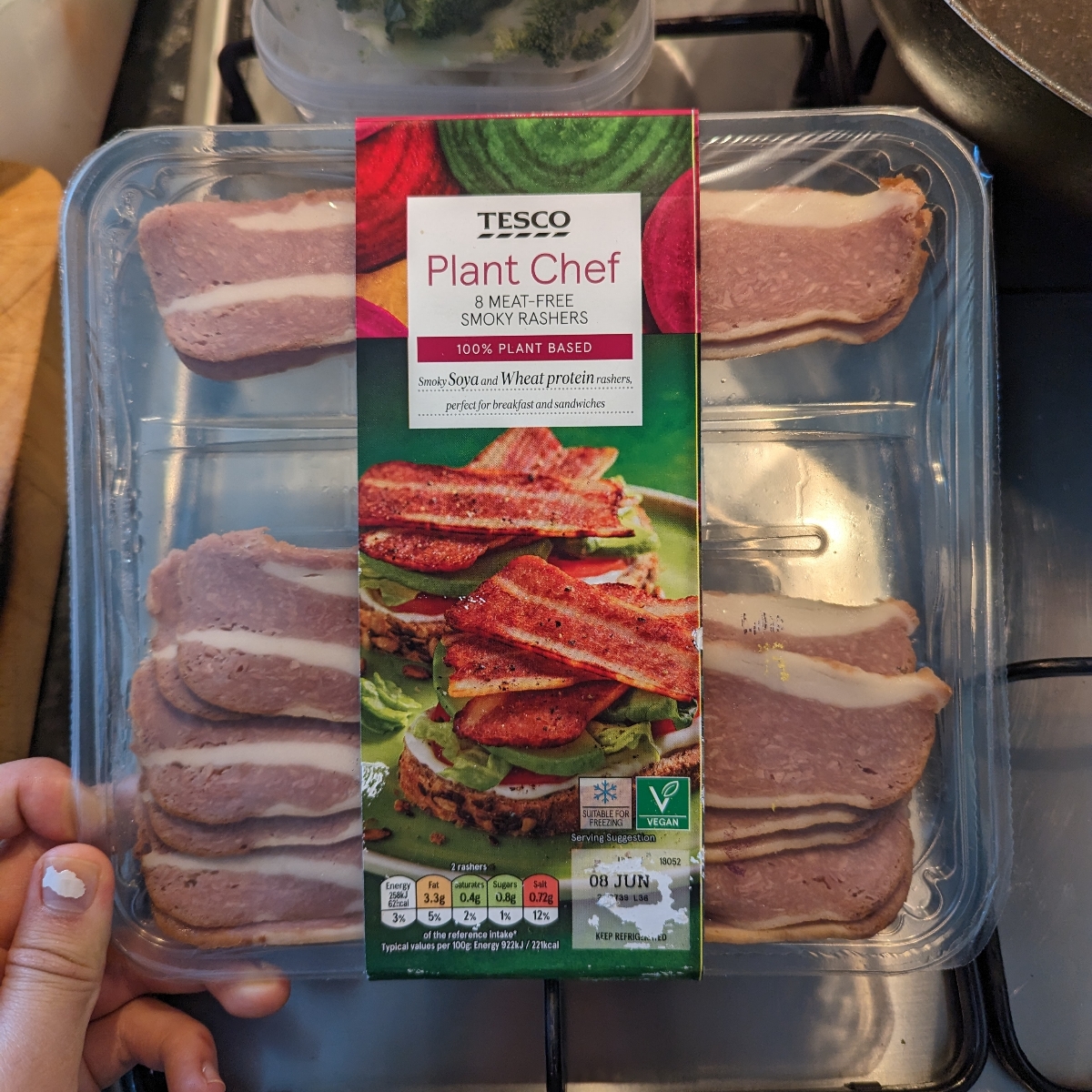 8 Meat-Free Smoky Rashers from Tesco Plant Chef - Vegan Product Reviews ...