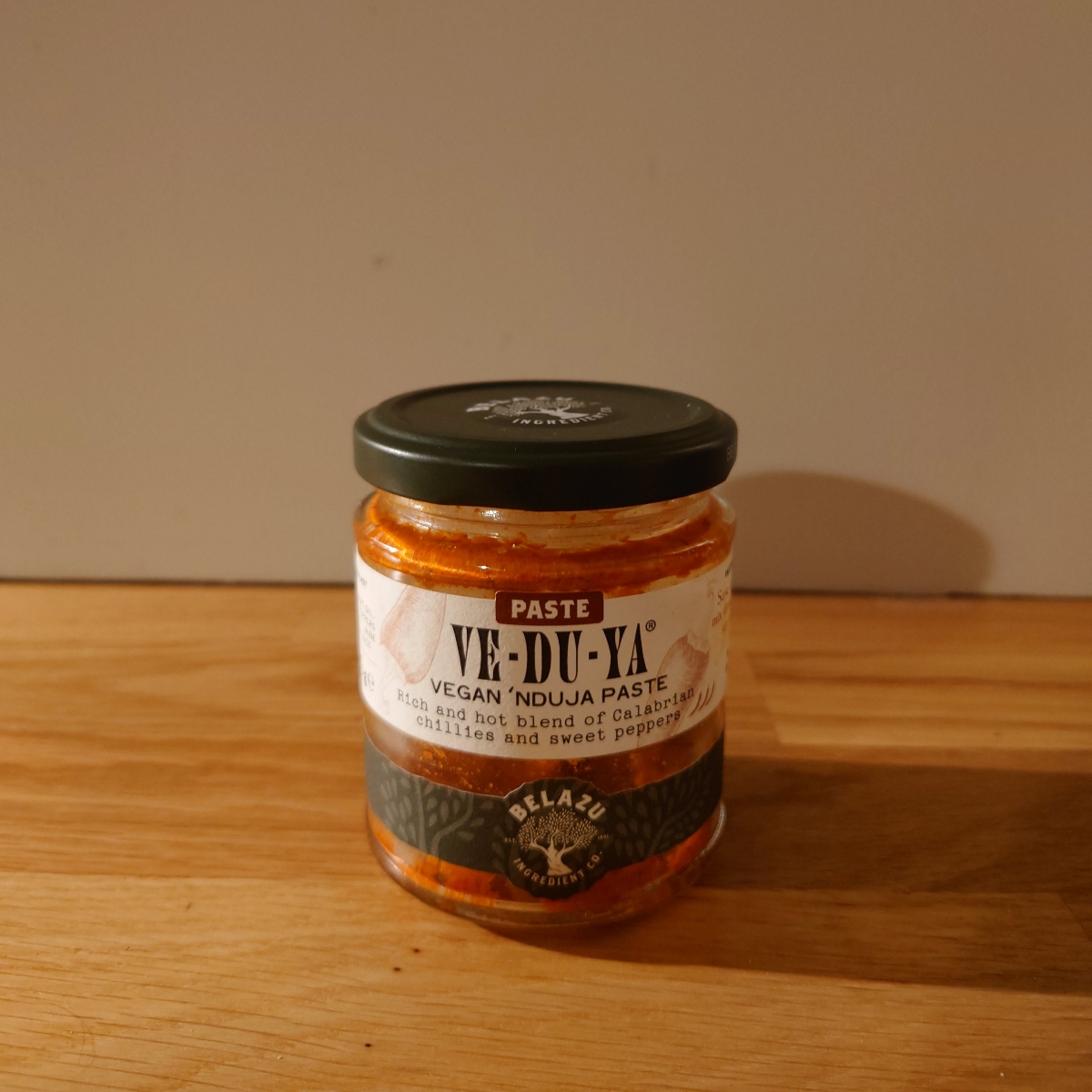 Ve-Du-Ya vegan Nduja paste from Belazu - Vegan Product Reviews ...