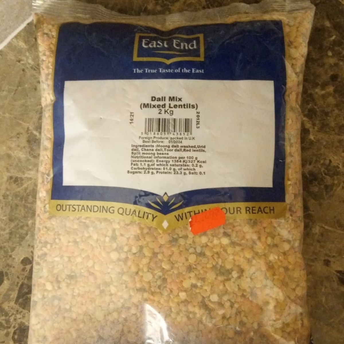mixed lentils from East End - Vegan Product Reviews & Ratings | abillion