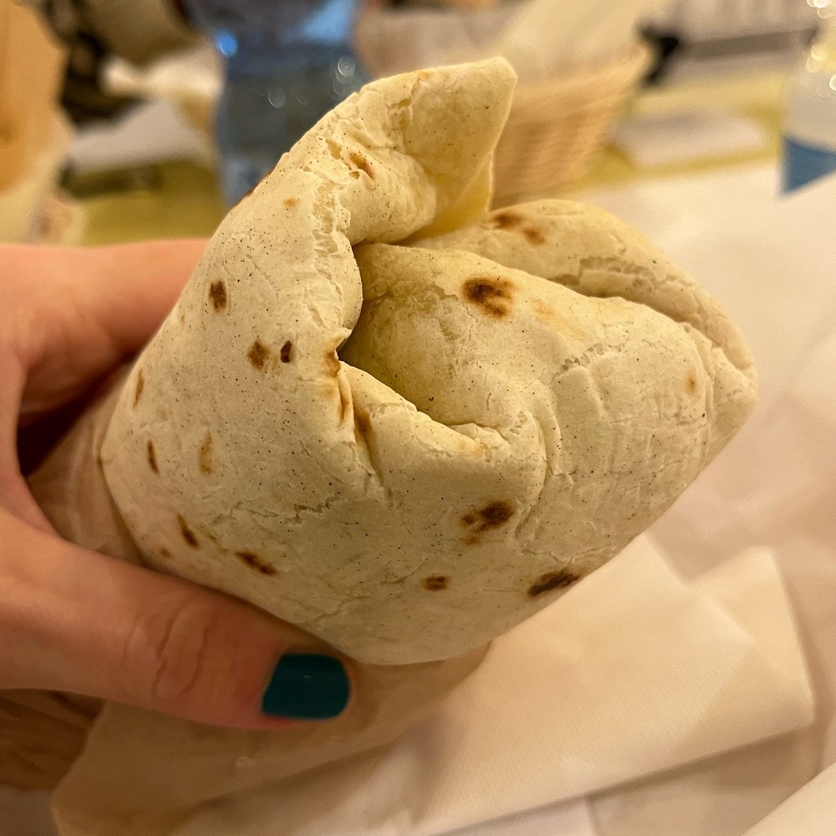 Taim Piadina at NUN Taste of Middle East, Milan - Vegan Dish Reviews ...