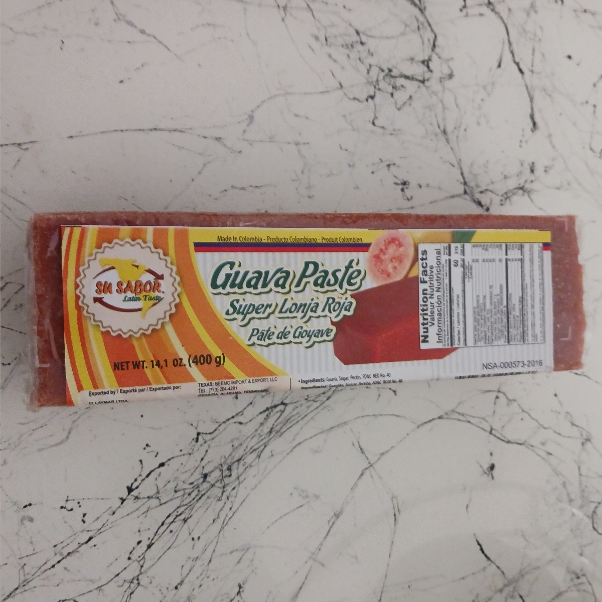 Guava Paste Super Longa Roja from Su sabor - Vegan Product Reviews ...