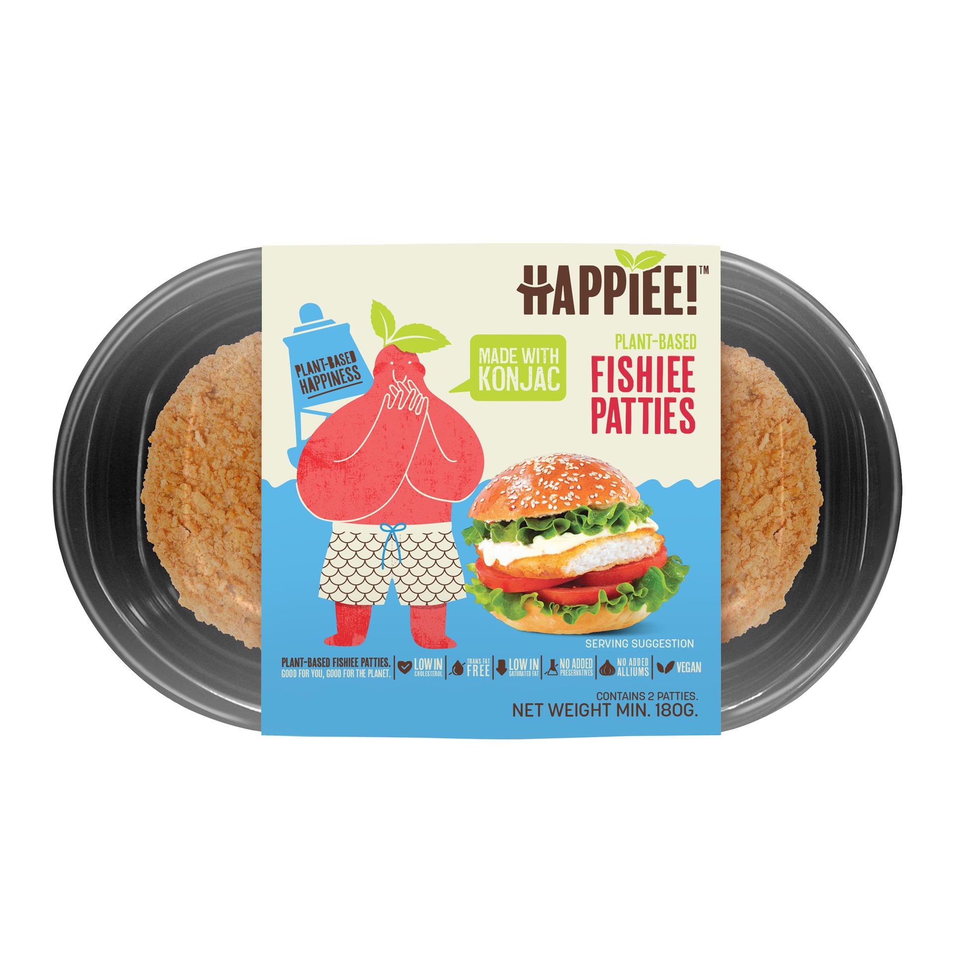 Fishiee Patties from Happiee - Vegan Product Reviews & Ratings | abillion