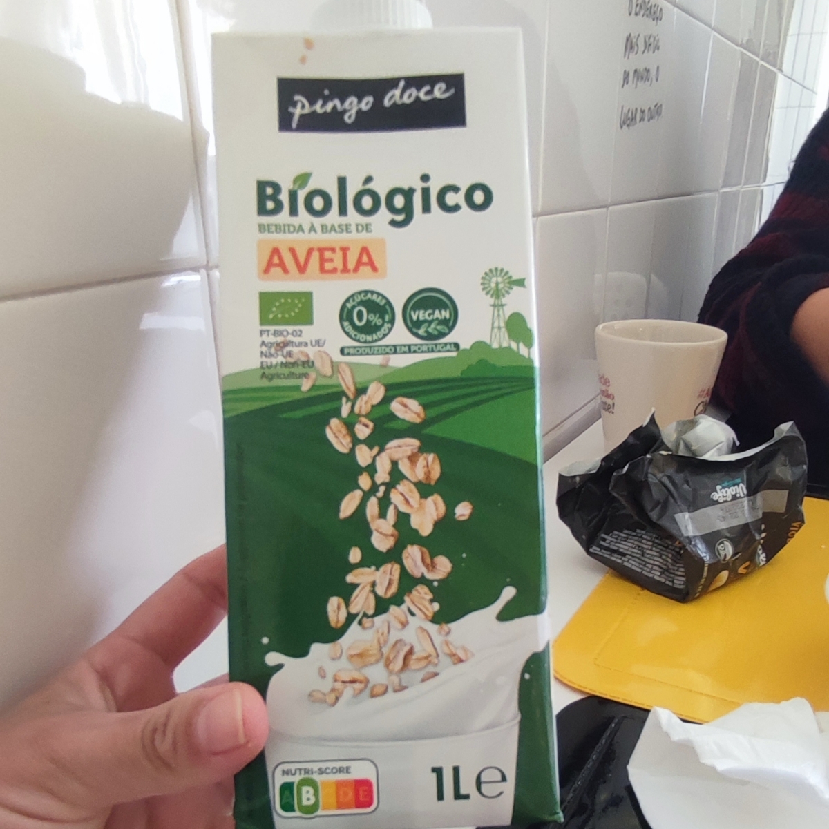 Bebida A Base De Aveia Biológico from Pingo doce - Vegan Product ...