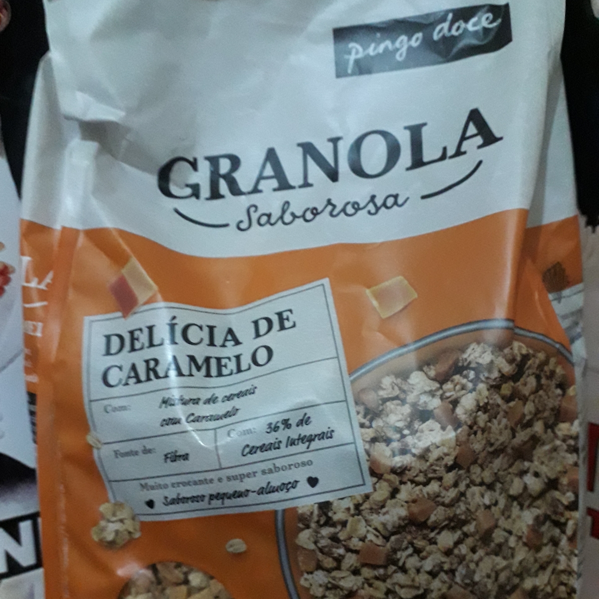 Cereais Granola Caramelo from Pingo doce - Vegan Product Reviews ...