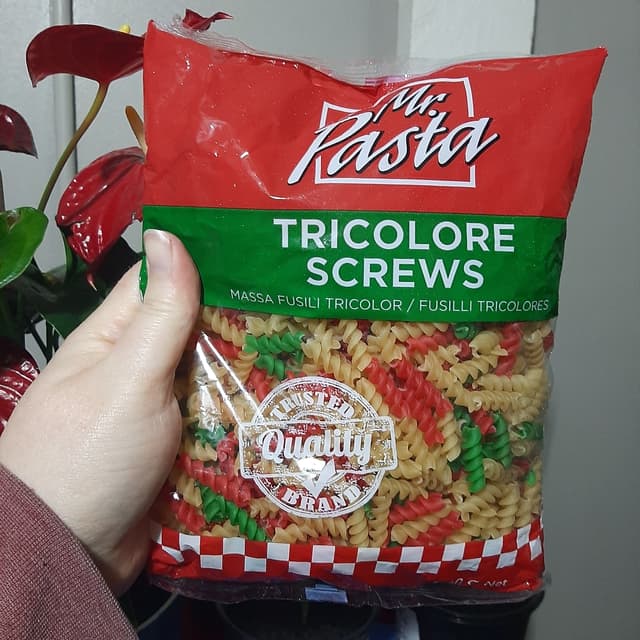 Tricolore Screws from Mr pasta - Vegan Product Reviews & Ratings | abillion