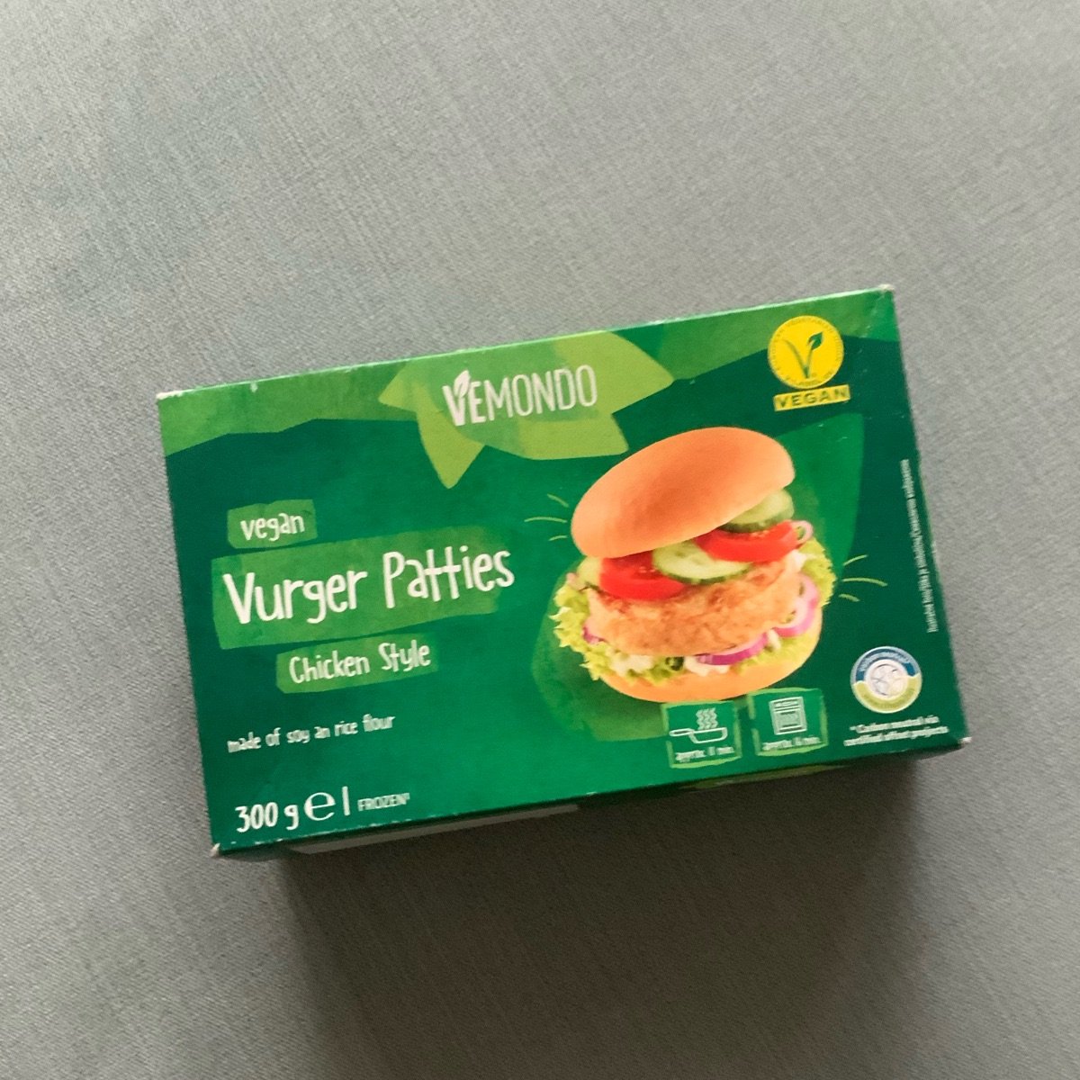 Vurger Patties Chicken Style from Vemondo - Vegan Product Reviews ...