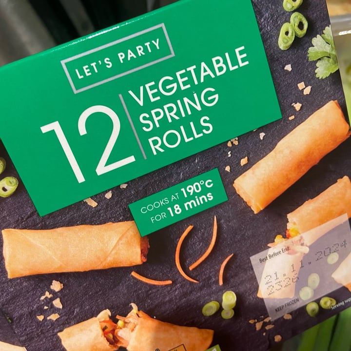 ALDI Vegetable Spring Rolls Review | abillion