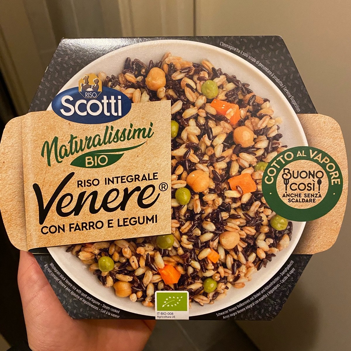 riso integrale venere con farro e legumi from Riso Scotti - Vegan ...