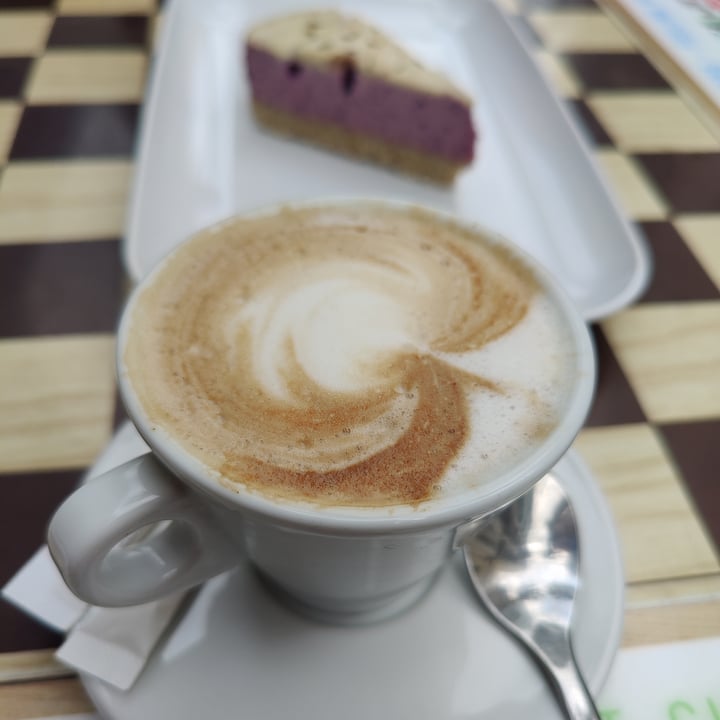Malta Chocolate Factory Bugibba, Malta Cappuccino with soya milk Review ...