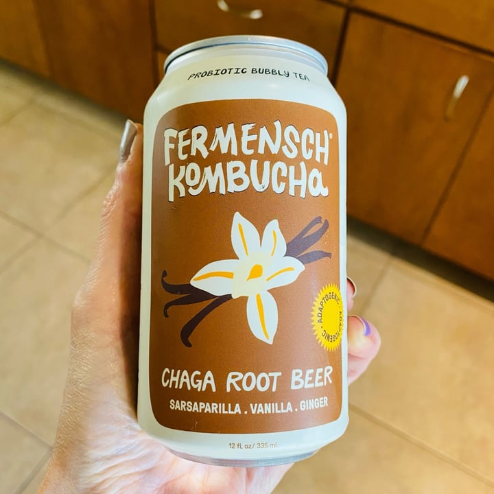 Fermensch Kombucha Chaga Root Beer Review | abillion