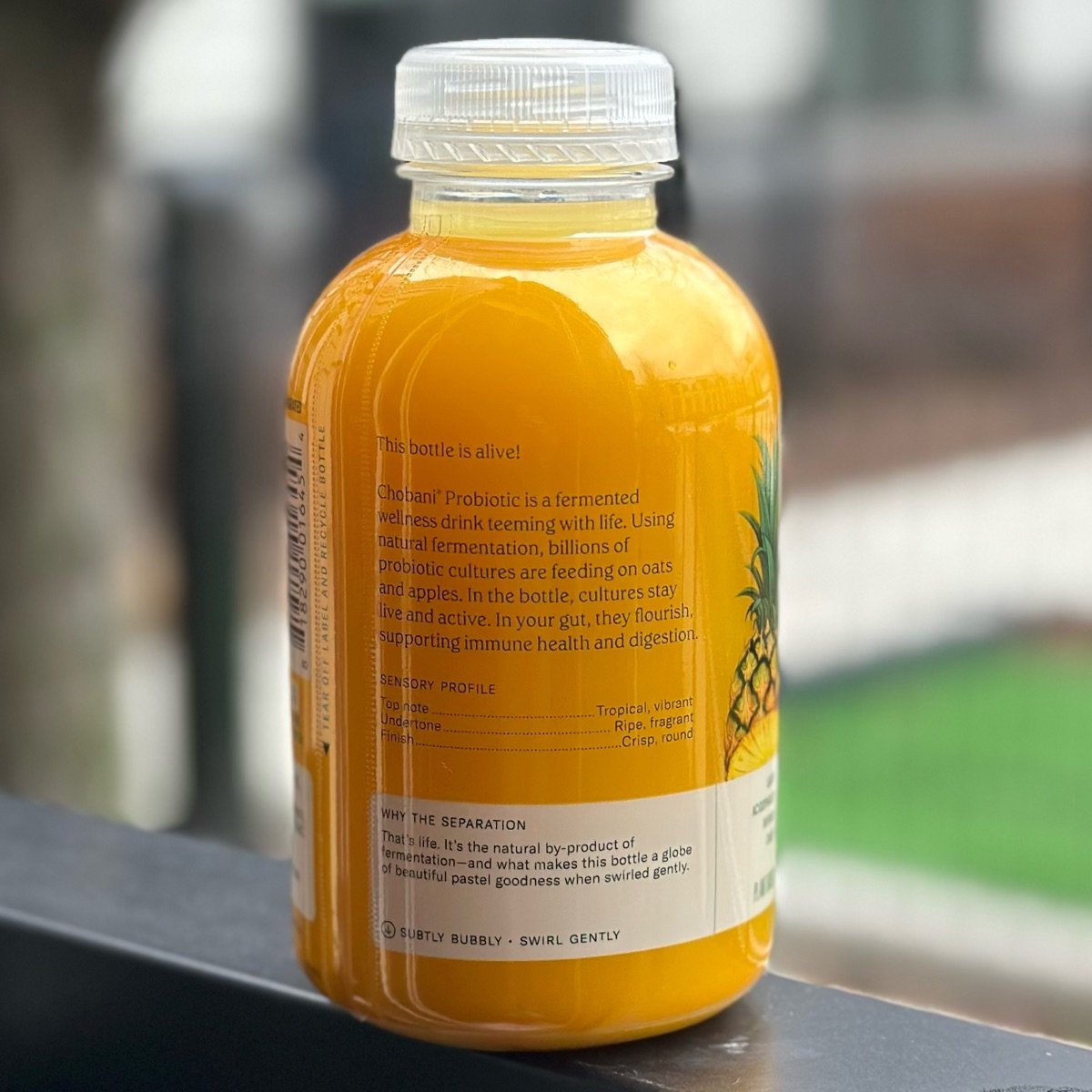 Chobani Probiotic Pineapple Tumeric Fermented Plant-Based Drink from ...