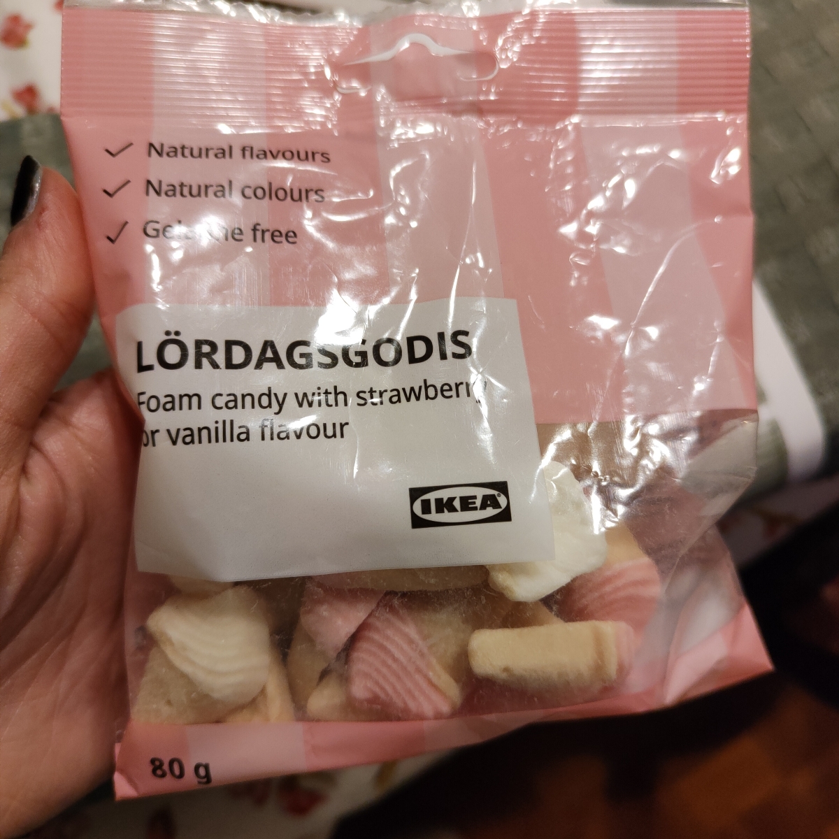 lordagsgodis foam candy from Ikea - Vegan Product Reviews & Ratings ...