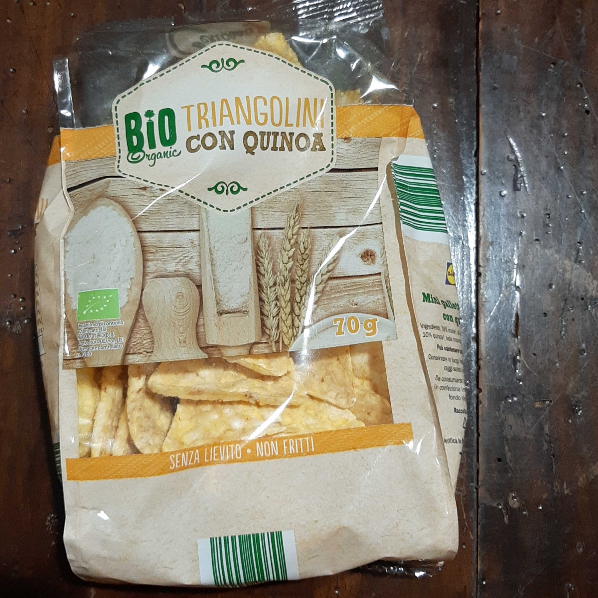 Triangolini con quinoa from Bio-organic - Vegan Product Reviews ...