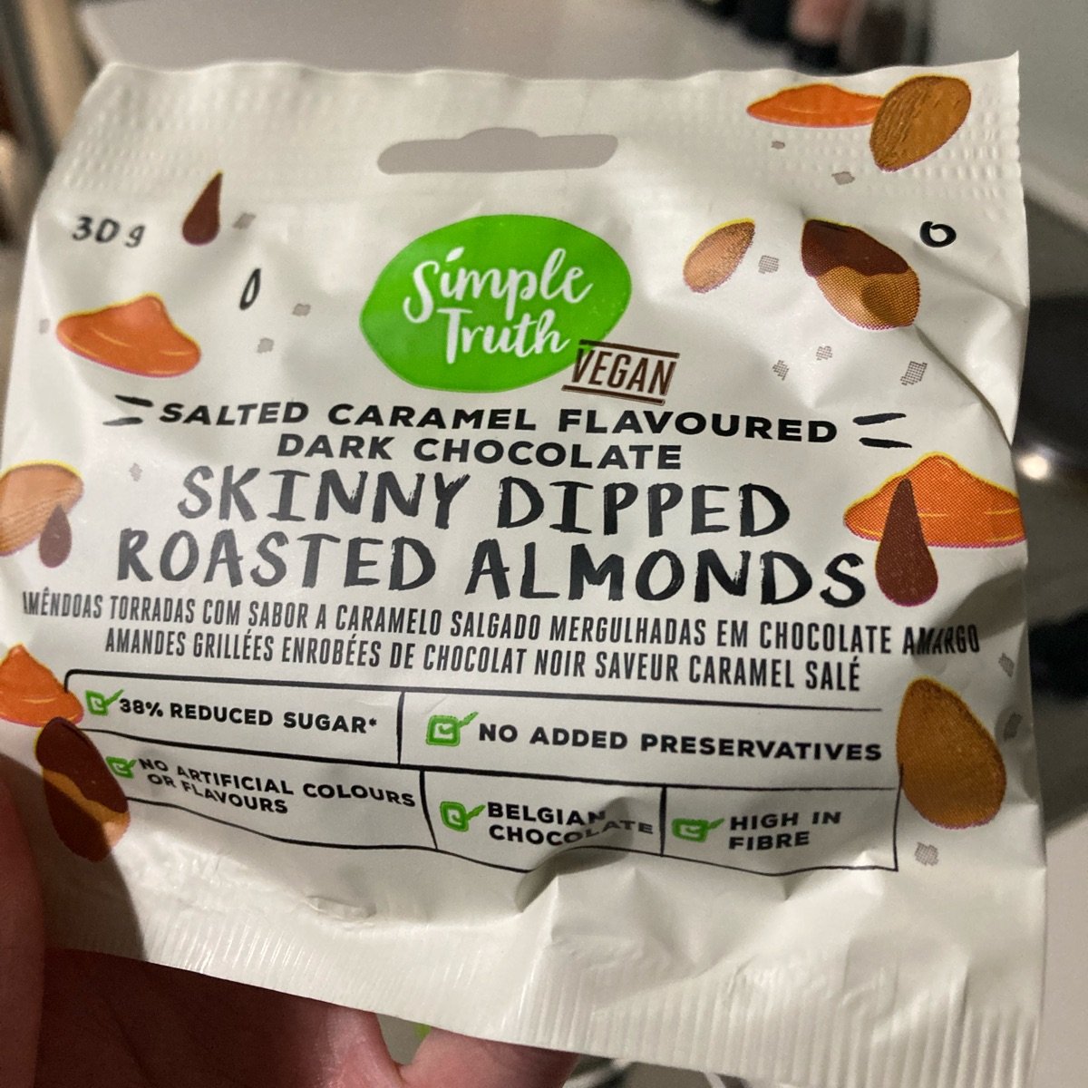 Simple Truth - Salted Caramel Skinny dipped roasted almonds Review ...