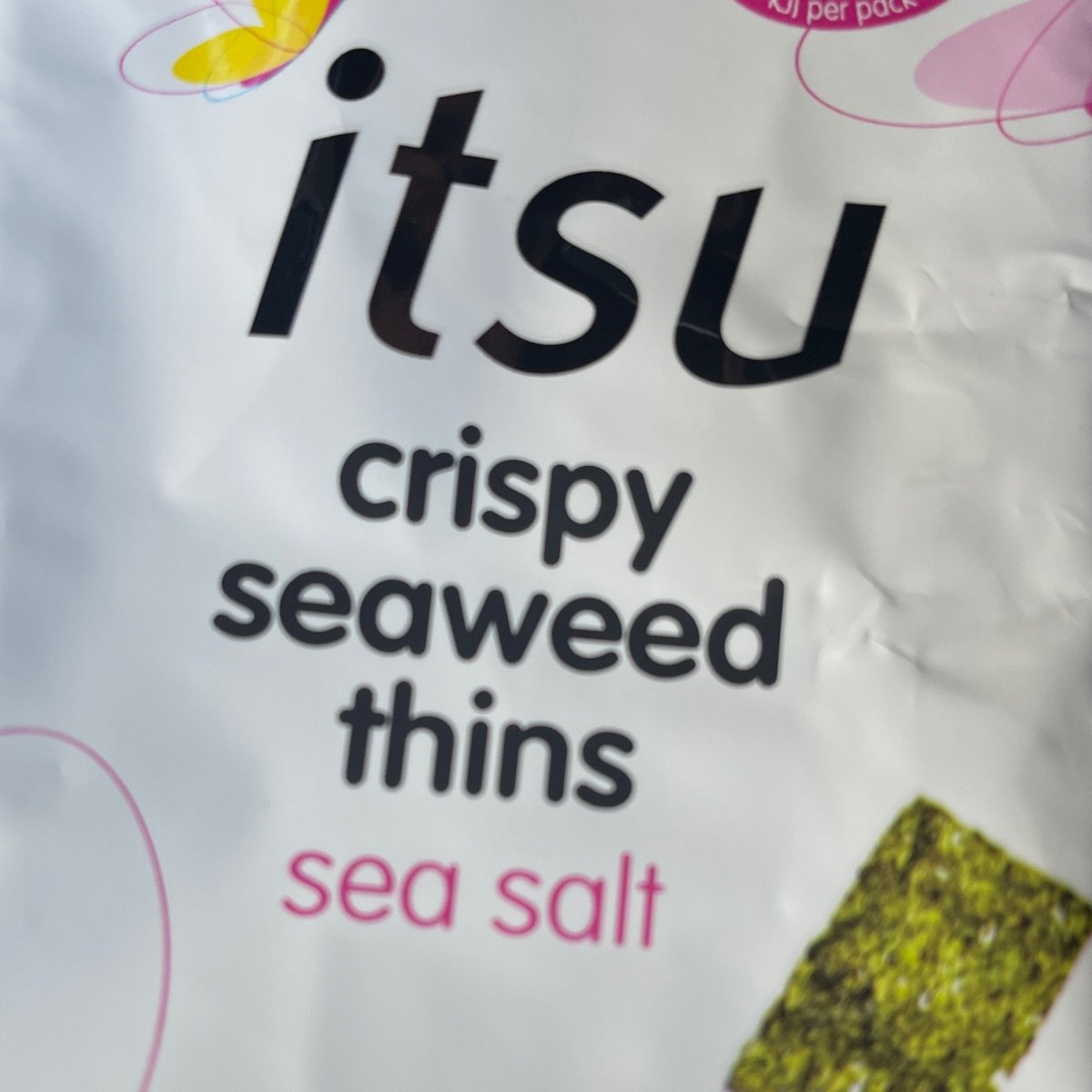crispy seaweed Thins from Itsu - Vegan Product Reviews & Ratings | abillion