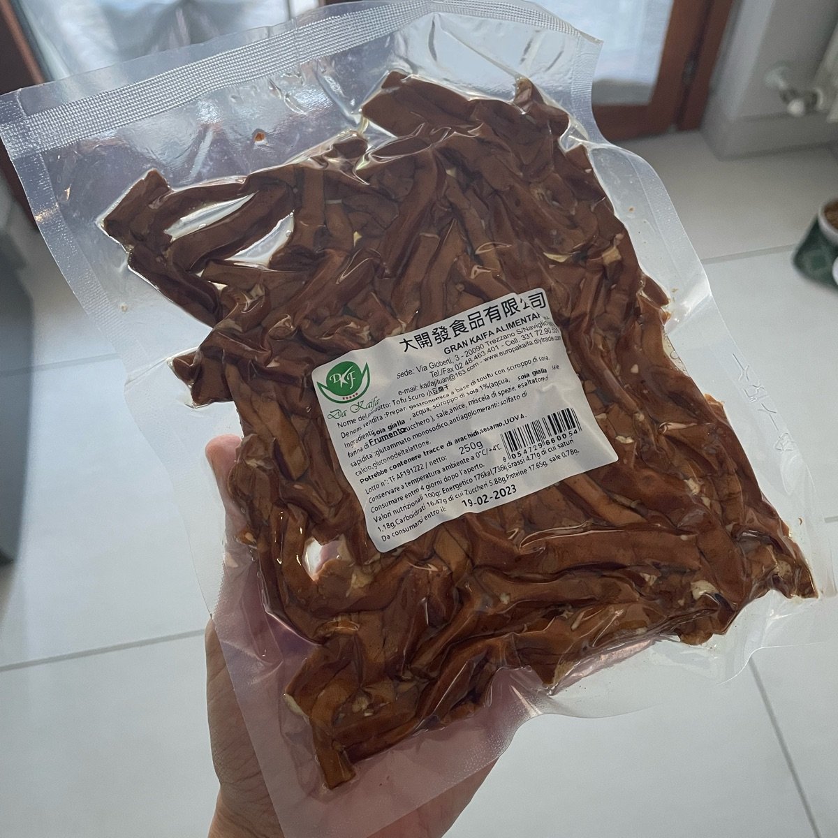 Tofu Scuro Straccetti from Gran Kaifa Alimentari srl - Vegan Product ...