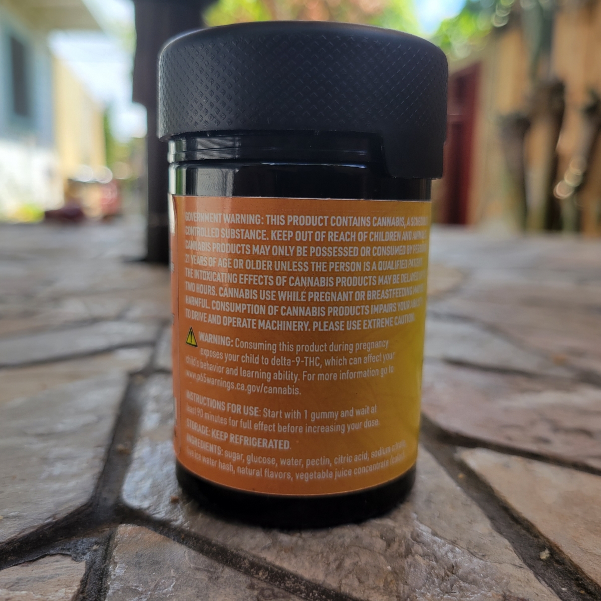 Peach Mango Ice Water Hash Gummies from West Coast Cure - Vegan Product ...