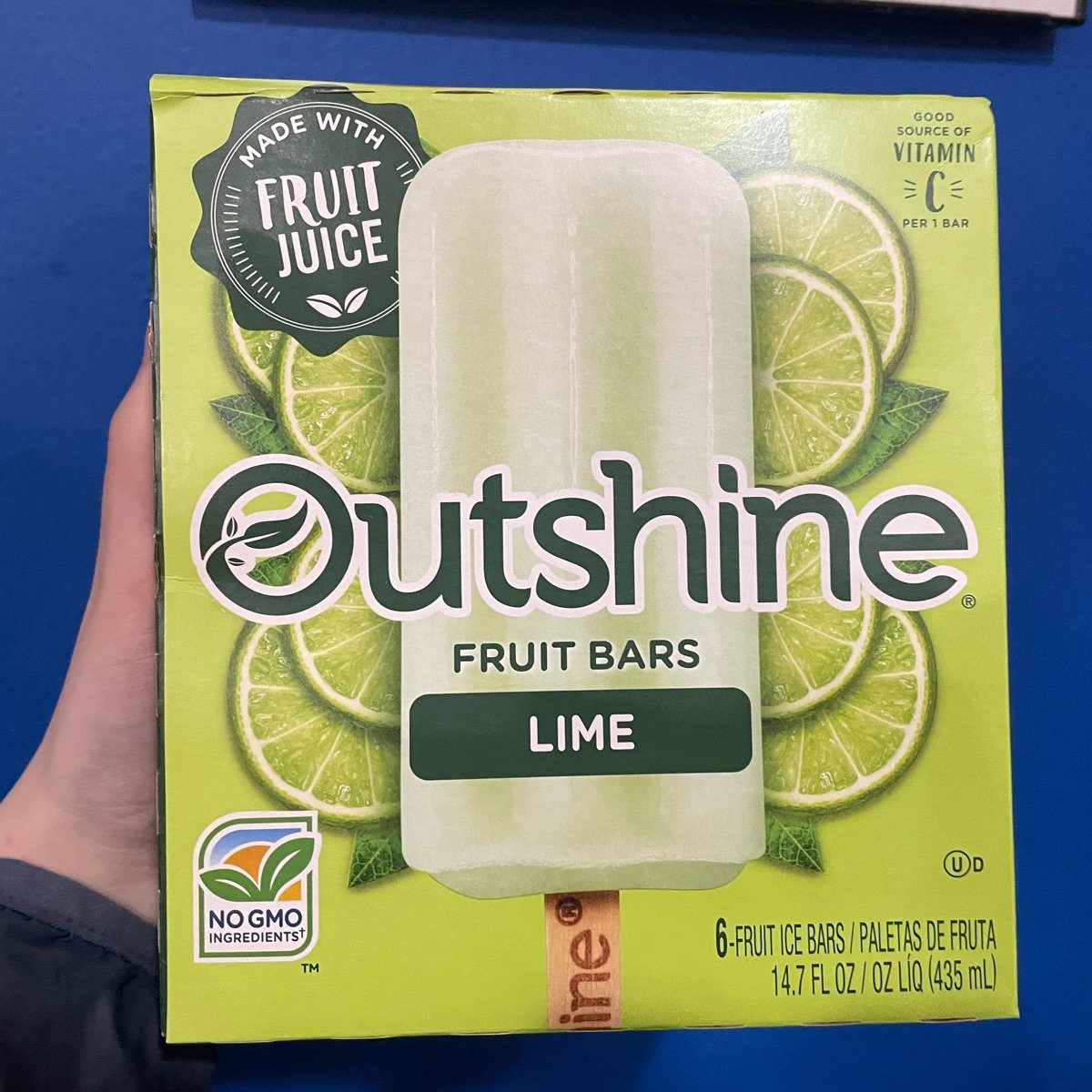 Fruit Bars Lime from Outshine - Vegan Product Reviews & Ratings | abillion