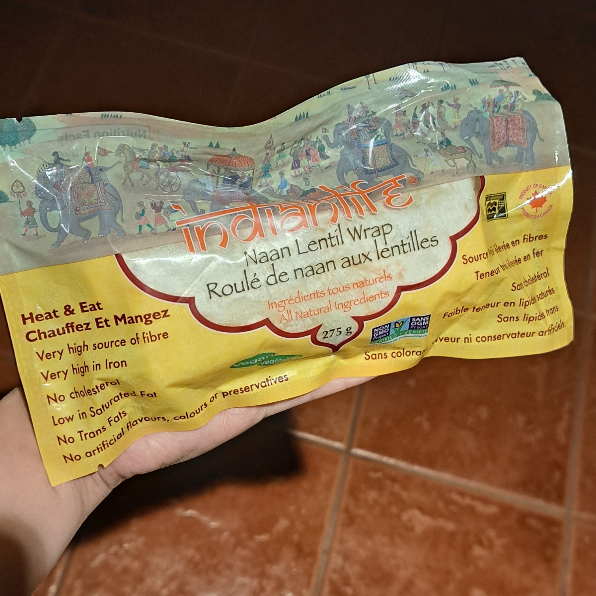 Naan Wrap from Indian Life - Vegan Product Reviews & Ratings | abillion