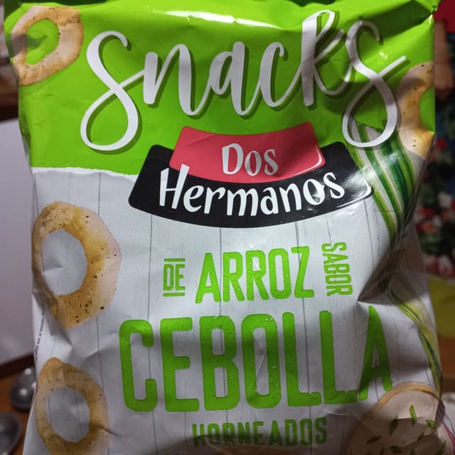 Snacks Dos Hermanos De Arroz Sabor Cebolla Horneados de Snacks Dos ...