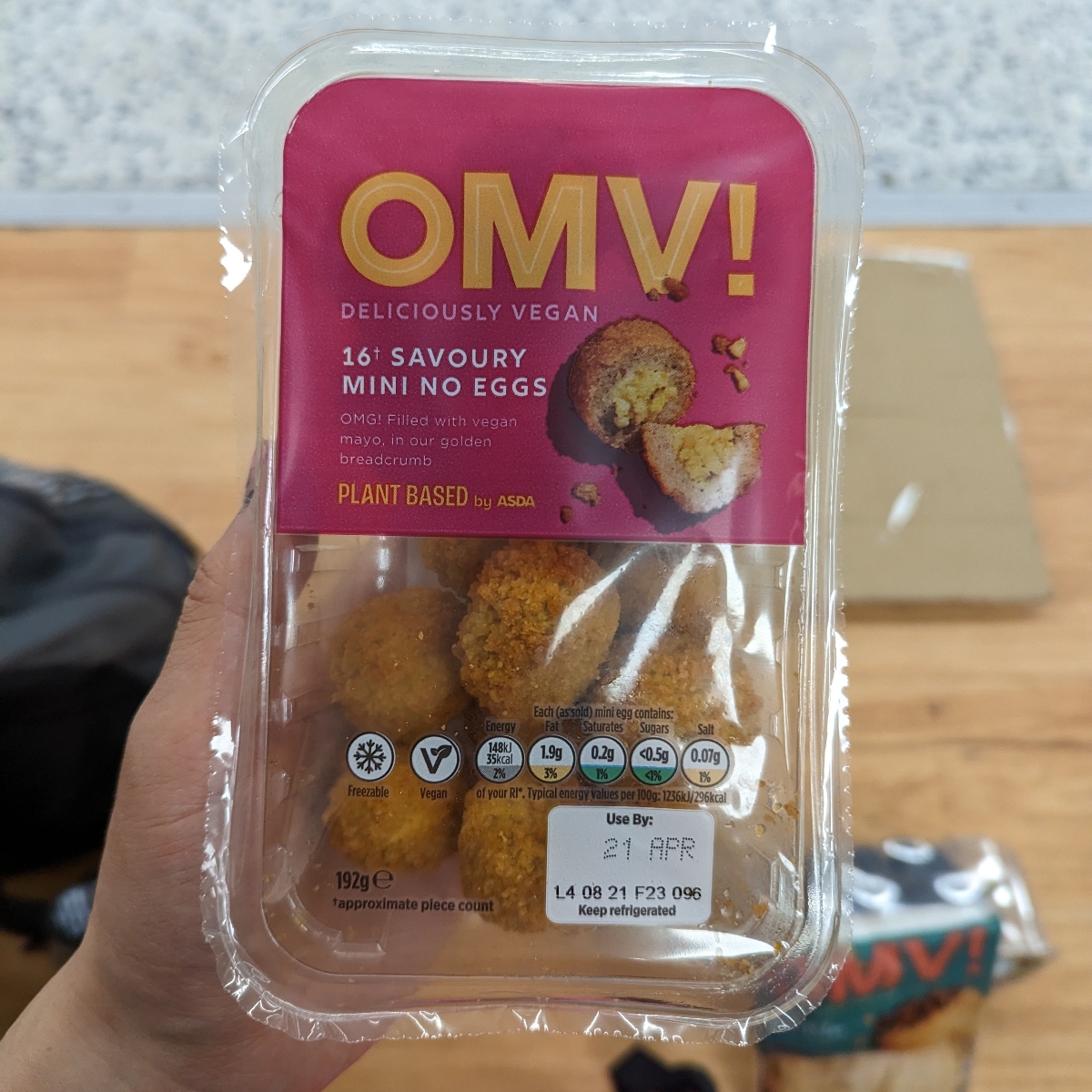 16 Savoury Mini No Eggs from OMV! - Vegan Product Reviews & Ratings ...