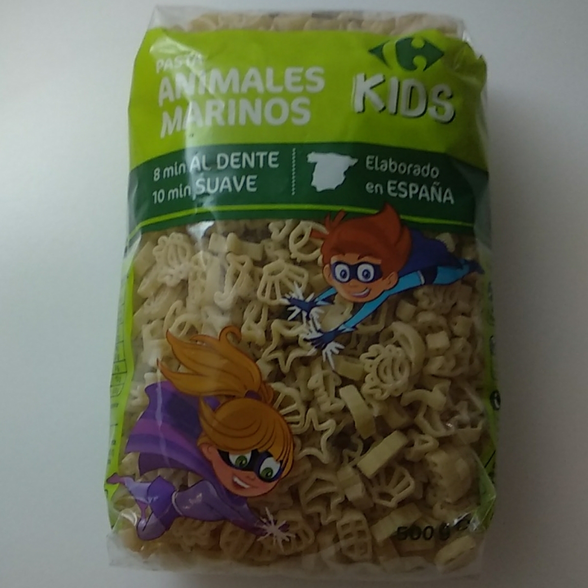 Pasta Animales Marinos from Carrefour Kids - Vegan Product Reviews ...