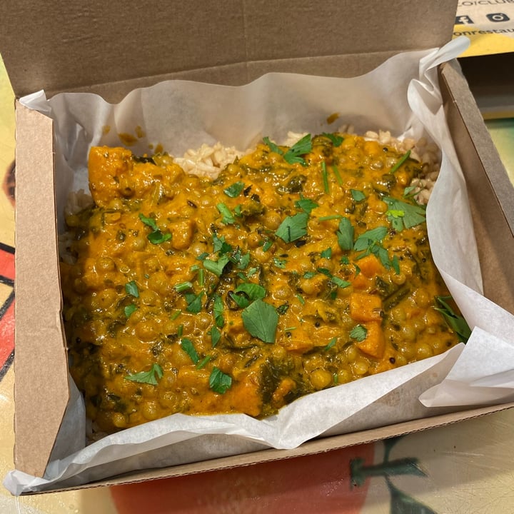 Leon Kings Cross, United Kingdom Lentil Masala Review | abillion