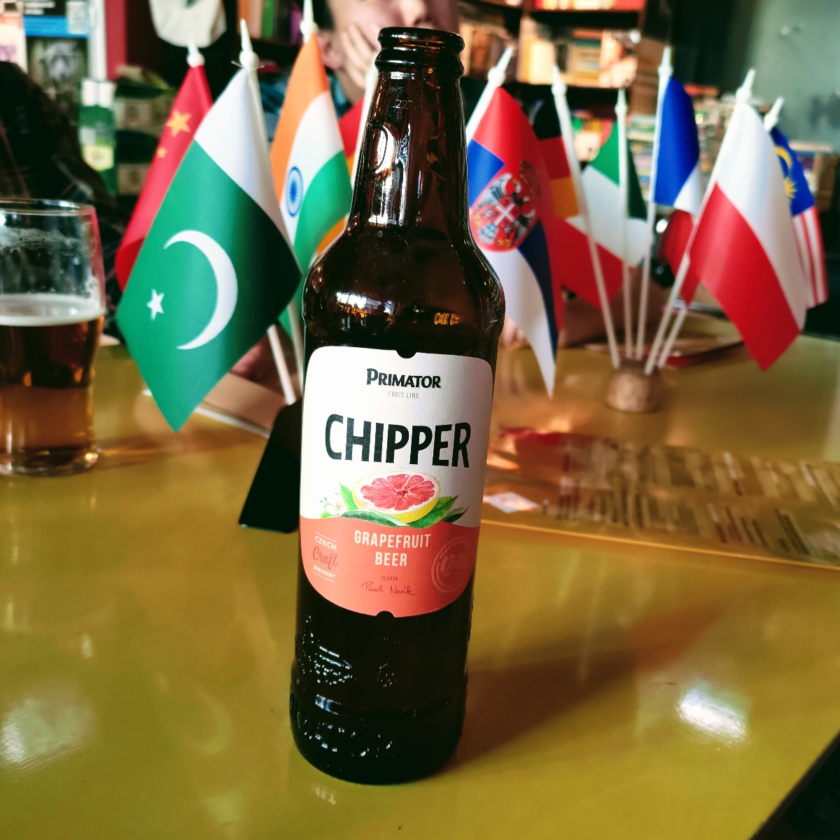 Chipper Grapefruit Beer from Primator - Vegan Product Reviews & Ratings ...