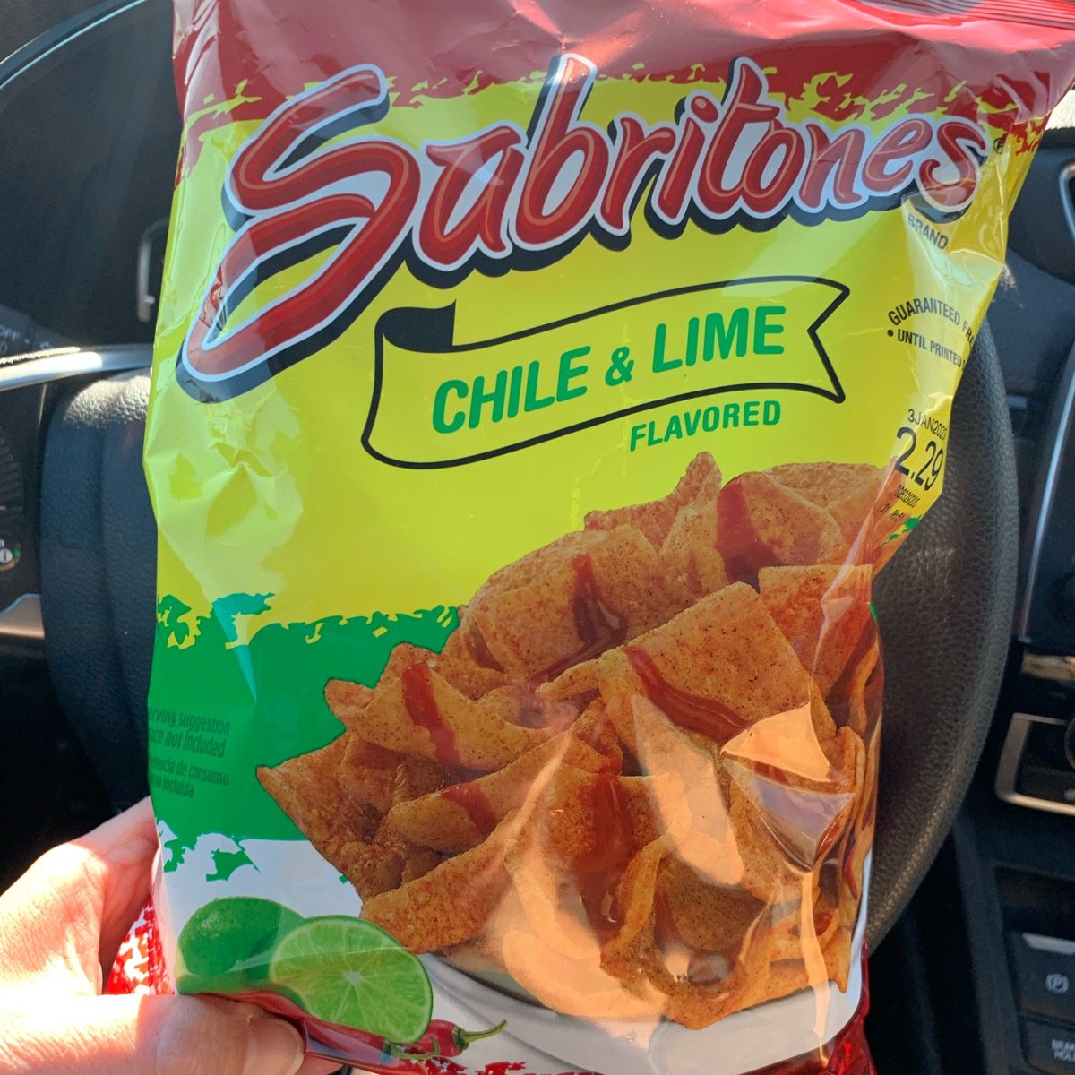 Sabritones Chili & Lime Flavored Reviews | abillion