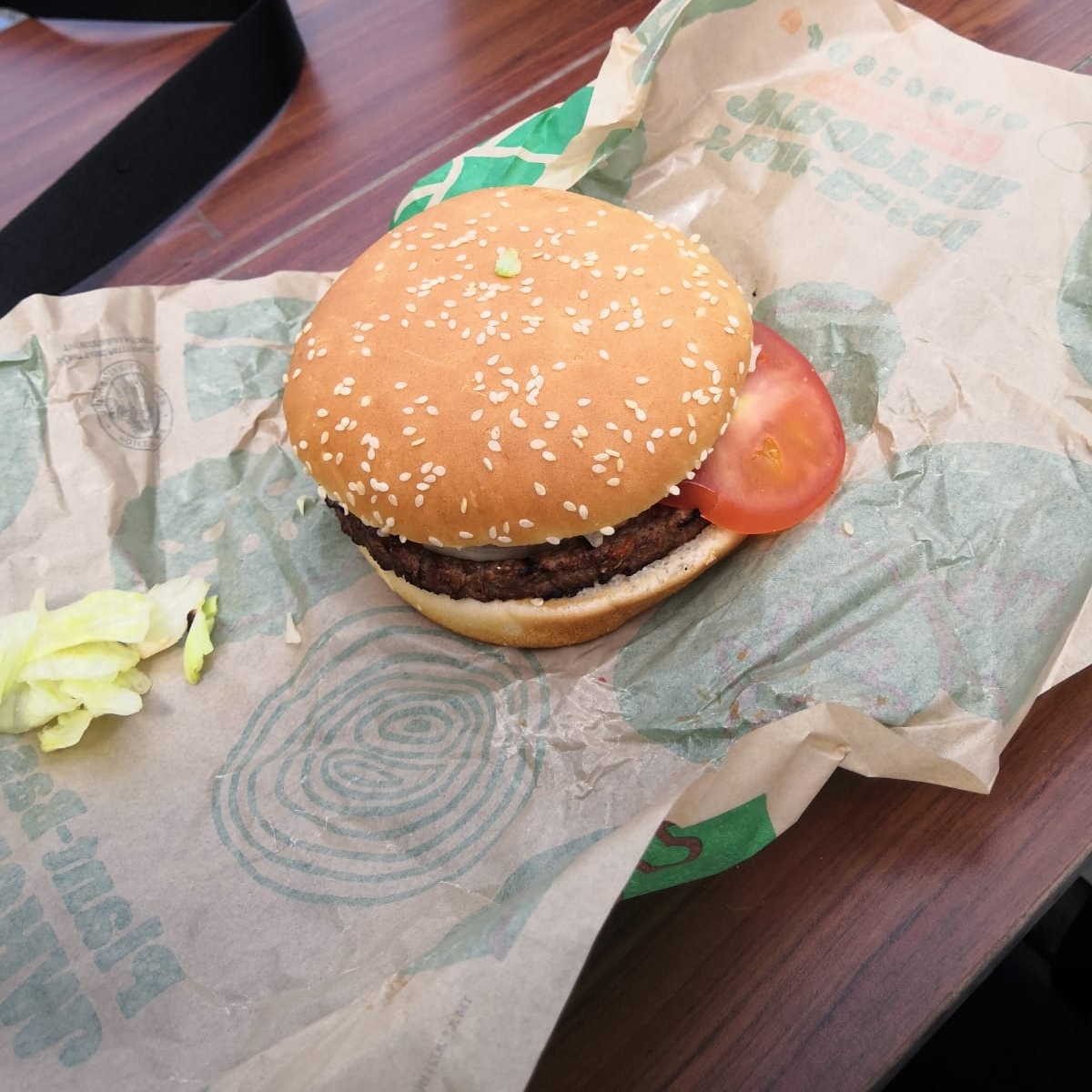 Plant-Based Whopper at Burger king - Review by @signormusetto | abillion