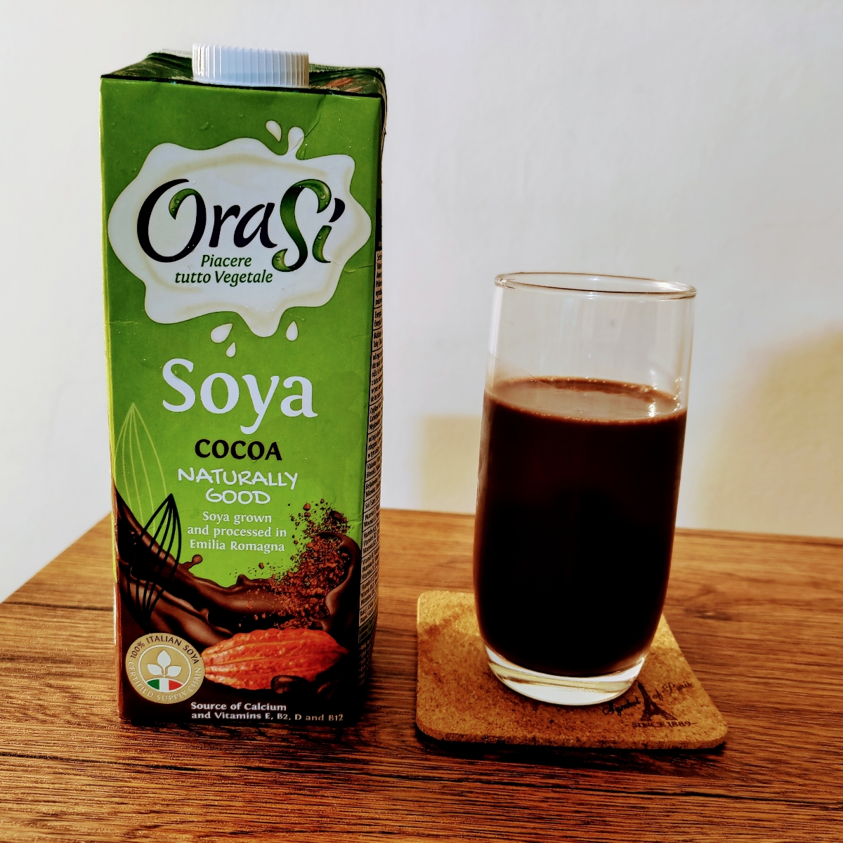 Cocoa soy milk from OraSí - Vegan Product Reviews & Ratings | abillion