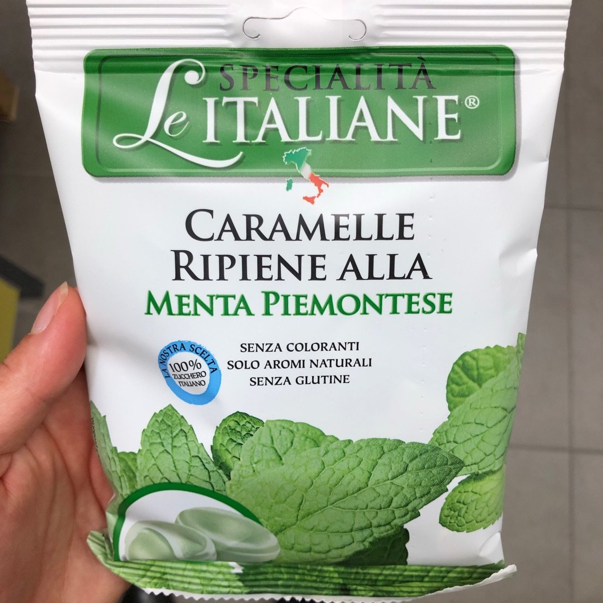Caramelle alla menta ripiene from Specialità Le Italiane - Vegan ...