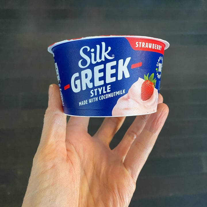 Silk Greek Style Strawberry Yogurt Alternative Review | abillion