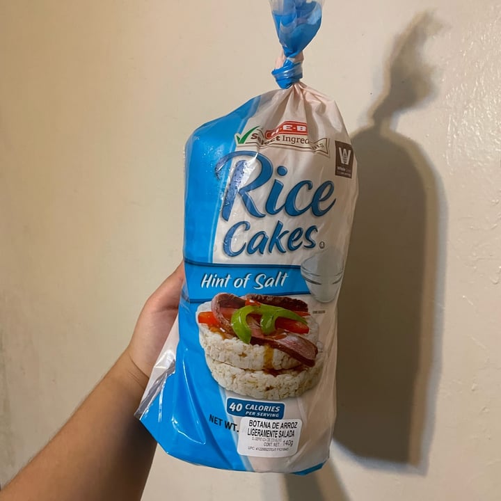 HEB Organics Rice cakes natural Review | abillion