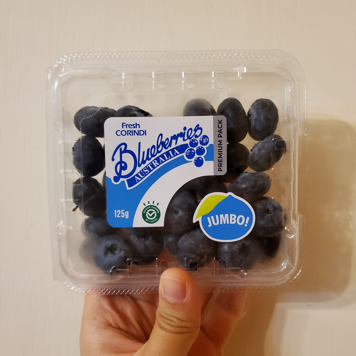 Jumbo Blueberries from Fresh Corindi - Vegan Product Reviews & Ratings ...