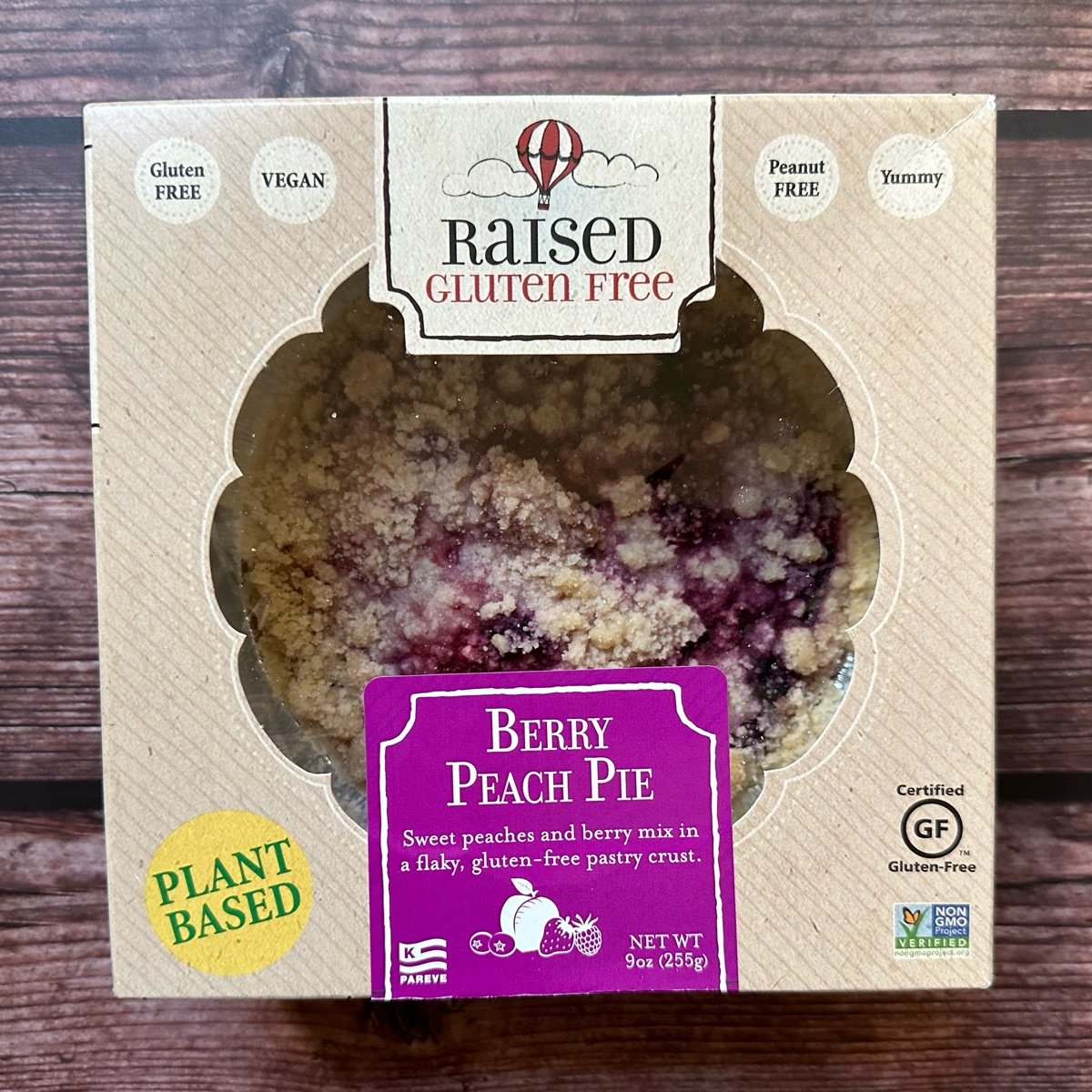 Raised gluten free Berry Peach Pie Reviews | abillion
