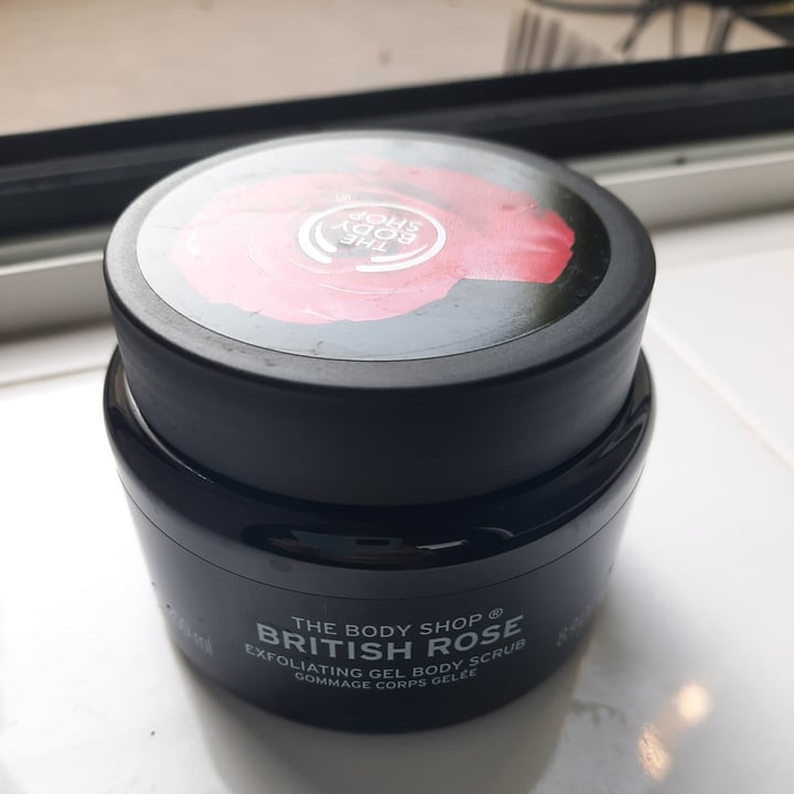 The Body Shop British Rose Exfoliating Gel Body Scrub Review | abillion