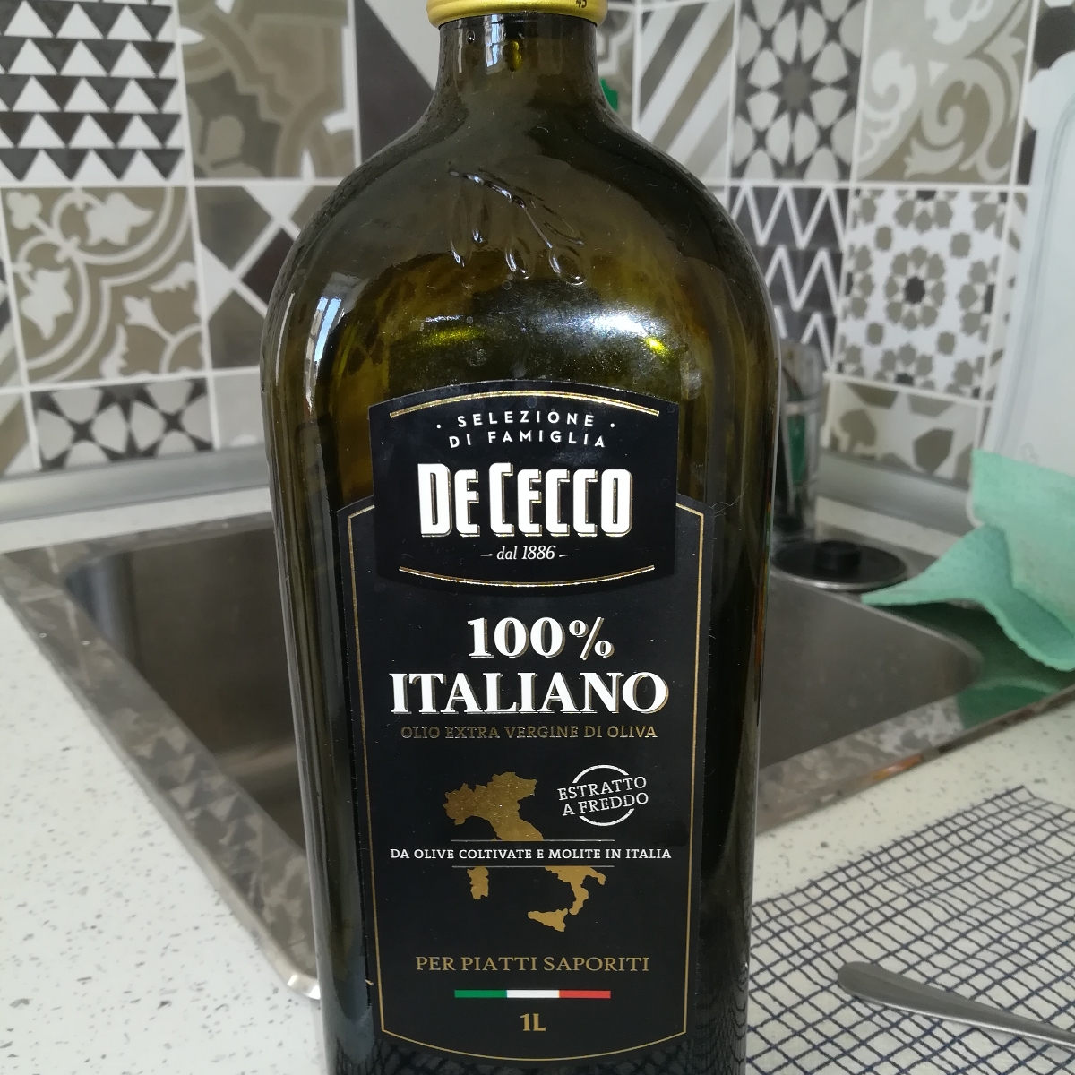 Olio d'oliva 100% italiano from De cecco - Vegan Product Reviews ...
