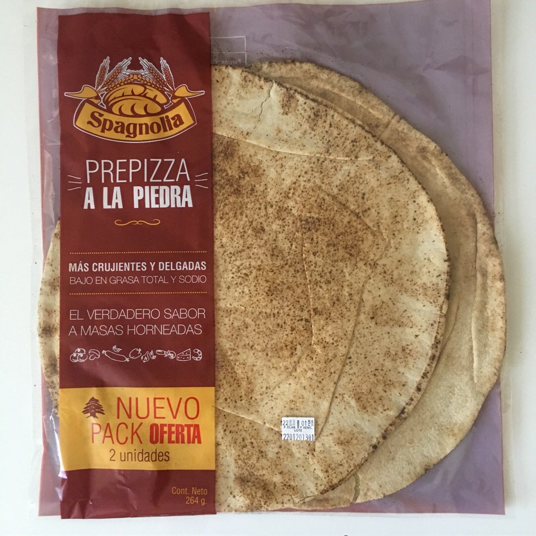 PrePizza a la piedra from Spagnolia - Vegan Product Reviews & Ratings ...
