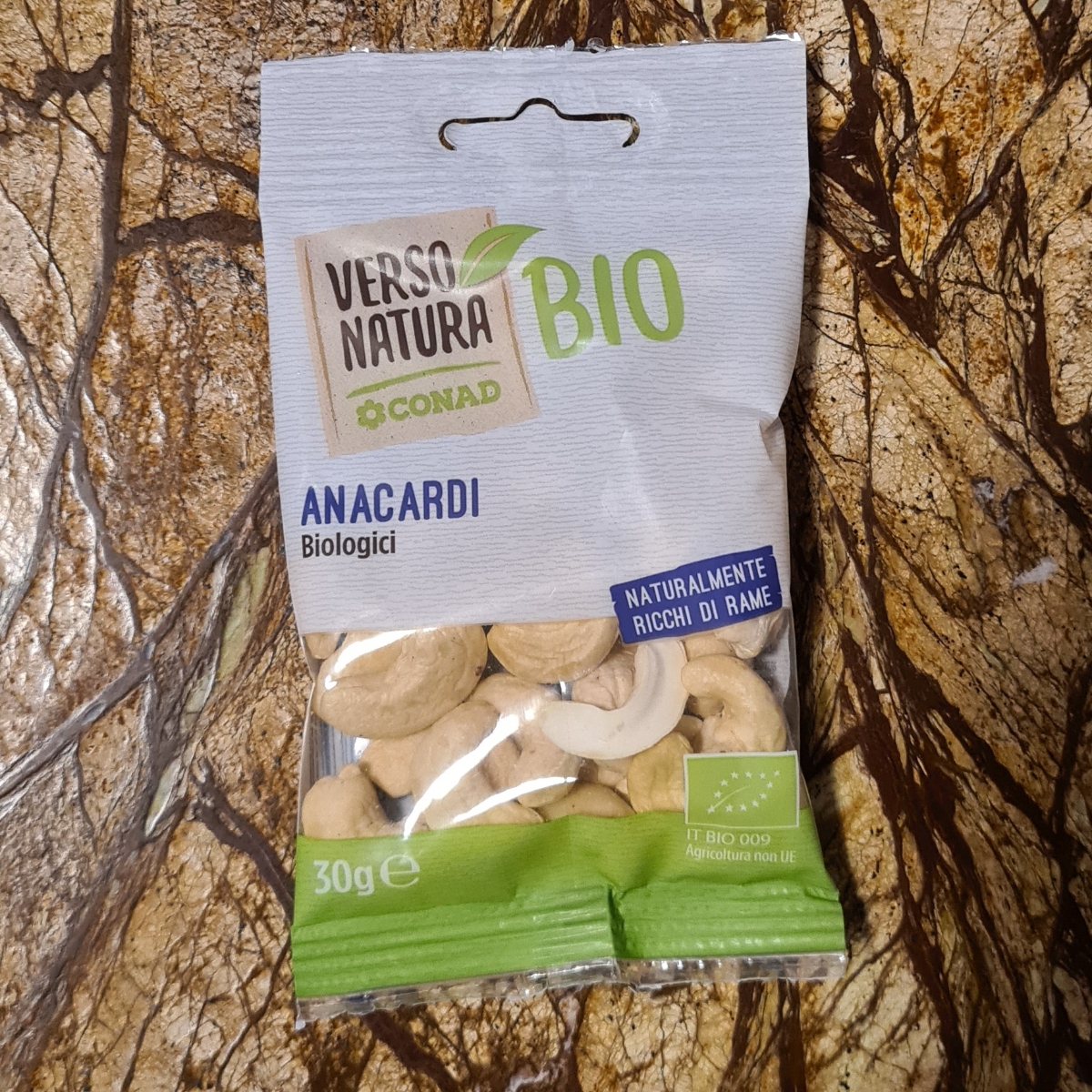 Anacardi Biologici from Conad Bio - Vegan Product Reviews & Ratings | abillion