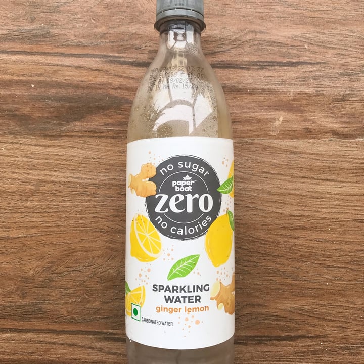 Paper Boat Sparkling Water Ginger Lime Review | abillion