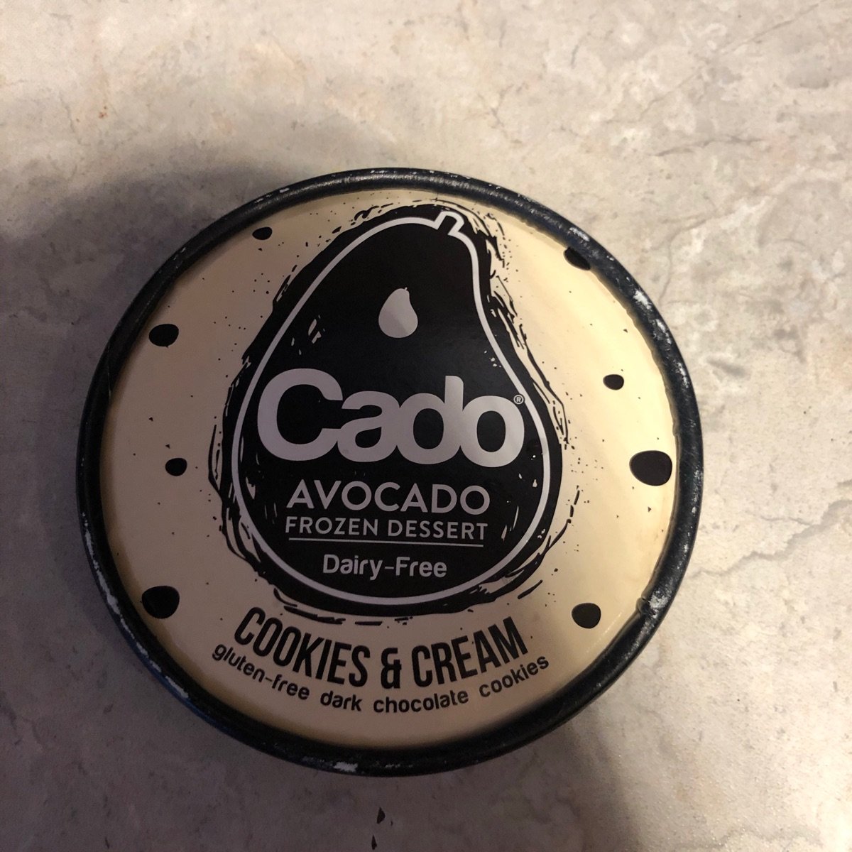 Cado Avocado Ice Cream Cookies & Cream Avocado Frozen Dessert Reviews ...