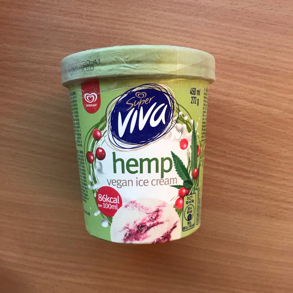 Super Viva Hemp Vegan Icecream from Ingman - Vegan Product Reviews ...