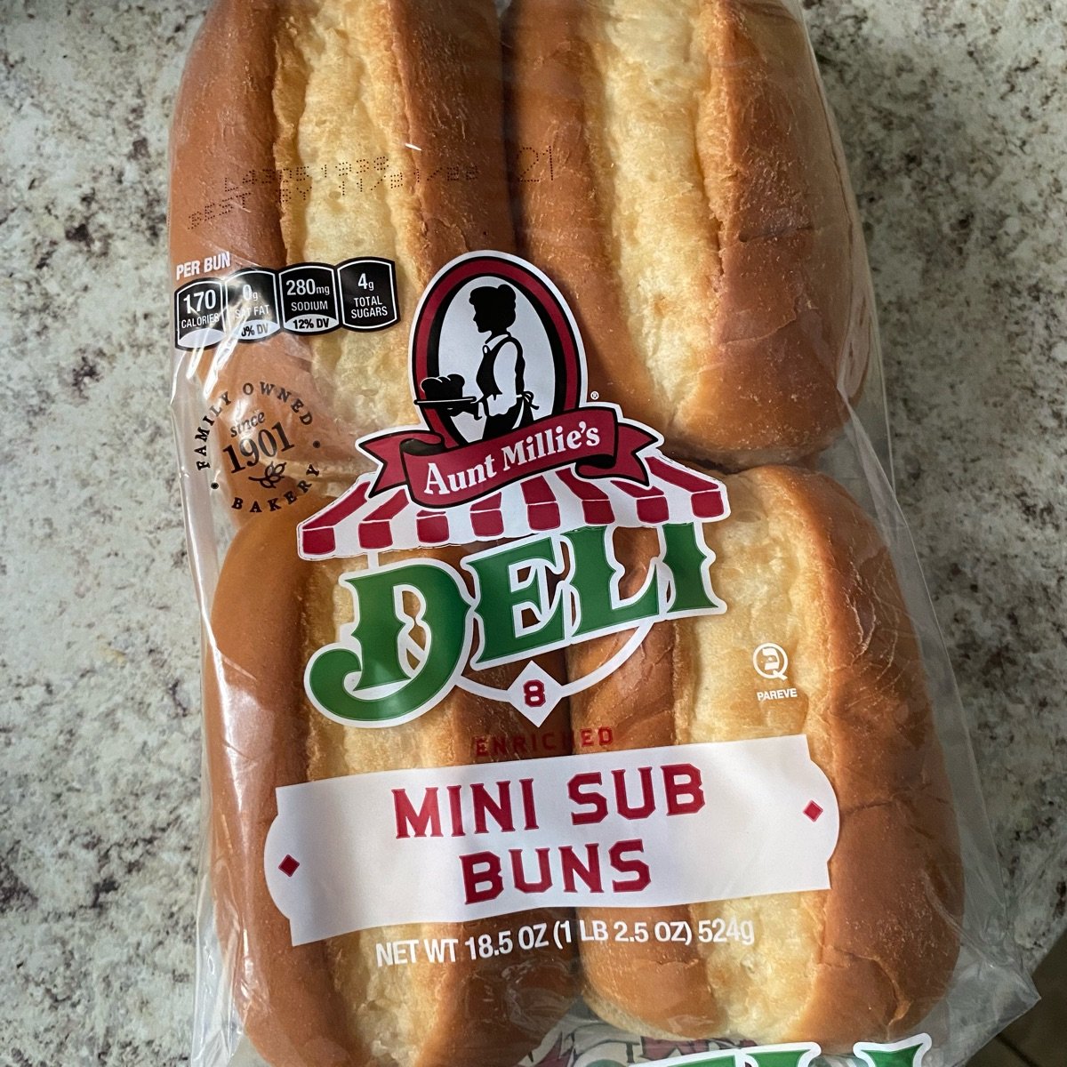Mini Sub Buns from Aunt Millie’s - Vegan Product Reviews & Ratings ...