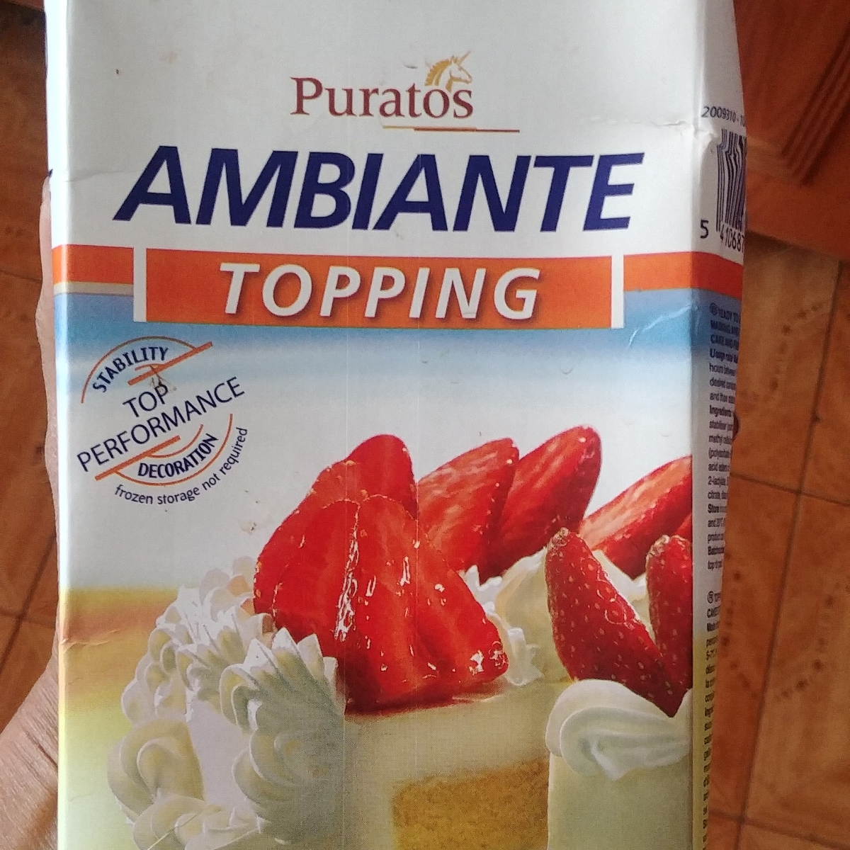 Crema Puratos Ambiente from Puratos - Vegan Product Reviews & Ratings ...