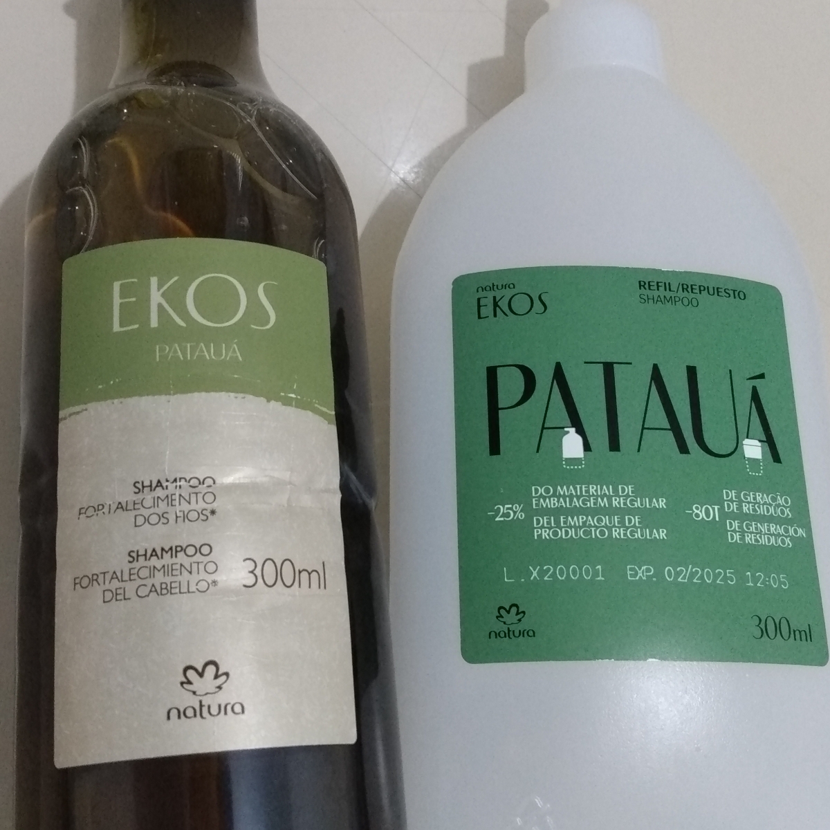 Ekos shampoo Patauá (repuesto) from Natura - Vegan Product Reviews ...