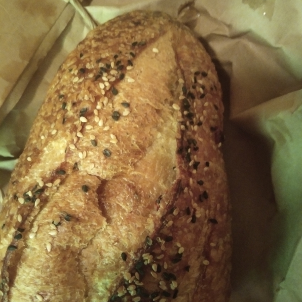 Red pepper vegan sourdough bread from Sharon - Artisan Bakery - Vegan ...