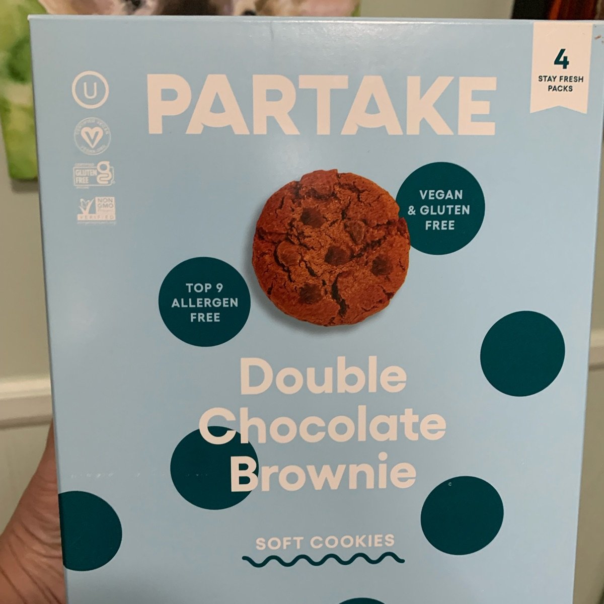 Double Chocolate Brownie (Soft Cookies) from Partake Foods - Vegan ...